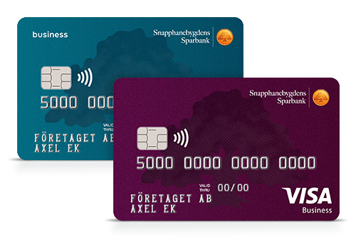 Kort för olika tillfällen | Betalkort | Kontokort | Snapphanebygdens ...